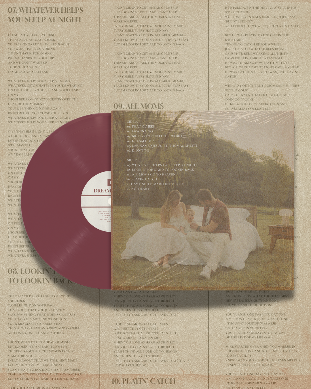 SIGNED Dream House Vinyl – Adam Doleac Shop